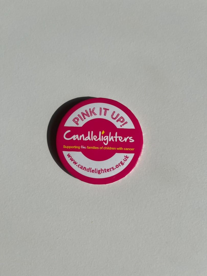 Pink It Up badge - Candlelighters